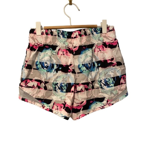 Athletic Works | Shorts | Athletic Works White And Multicolor Striped ...
